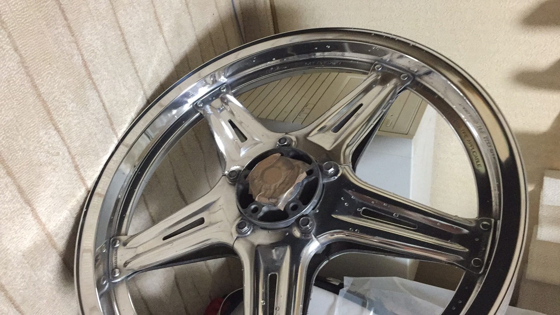 table comstar wheel Polished manual work | CBX-LALALA HONDA Mortorcycle ...